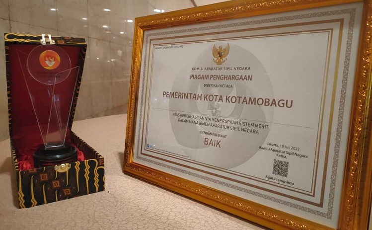 Diganjar Penghargaan Meritokrasi 2022, Ini Kata Kepala BKPP Kotamobagu ...